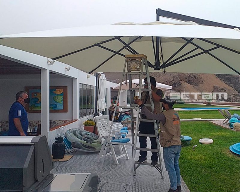 Mantenimiento en General / Sombrillas y Muebles de Playa - SETAM